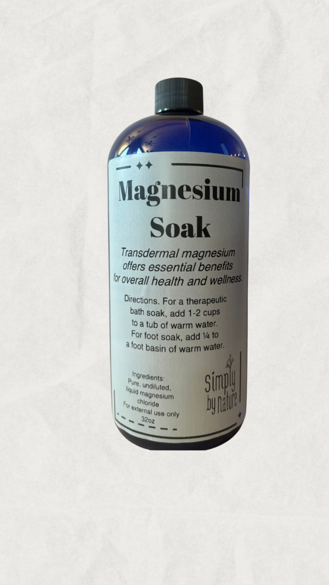 Magnesium Soak – Simply by Nature